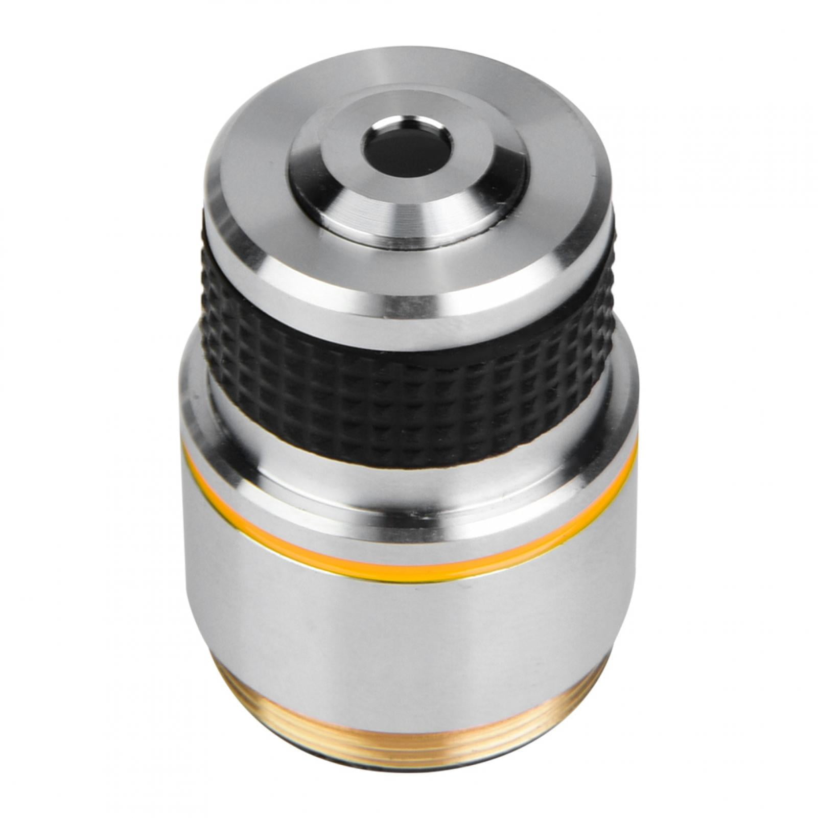 Objetivo acromático X, 10X 185 Microscopio biológico Objetivos ...