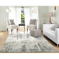 Dynamic Rugs Quartz Machine-made 27053 Ivory/grey 3.11x5.7 Rectangle ...