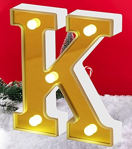 Morttic LED Marquee Letter Lights Alphabet Light Up Sign for Wedding ...