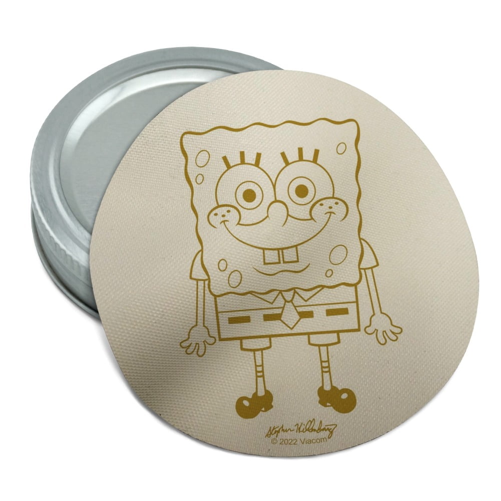 SpongeBob Full Front Round Rubber Non-Slip Jar Gripper Lid Opener ...