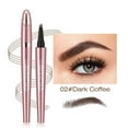 Eyebrow Pencil With 4 Tip Microblade For Natural Eyebrow Makeup Eyebrow