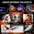 Portable Smoke Machine with Remote Control - fog Machine liquid Ideal ...