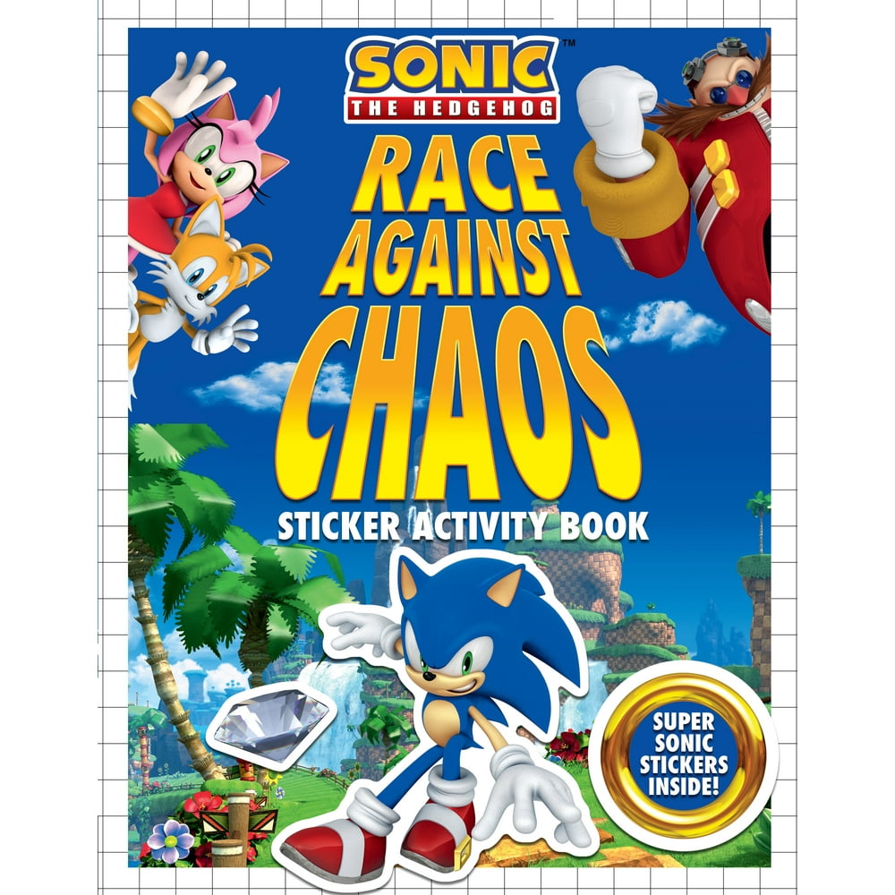 Sonic the Hedgehog: Race Against Chaos Sticker Activity Book (Paperback ...