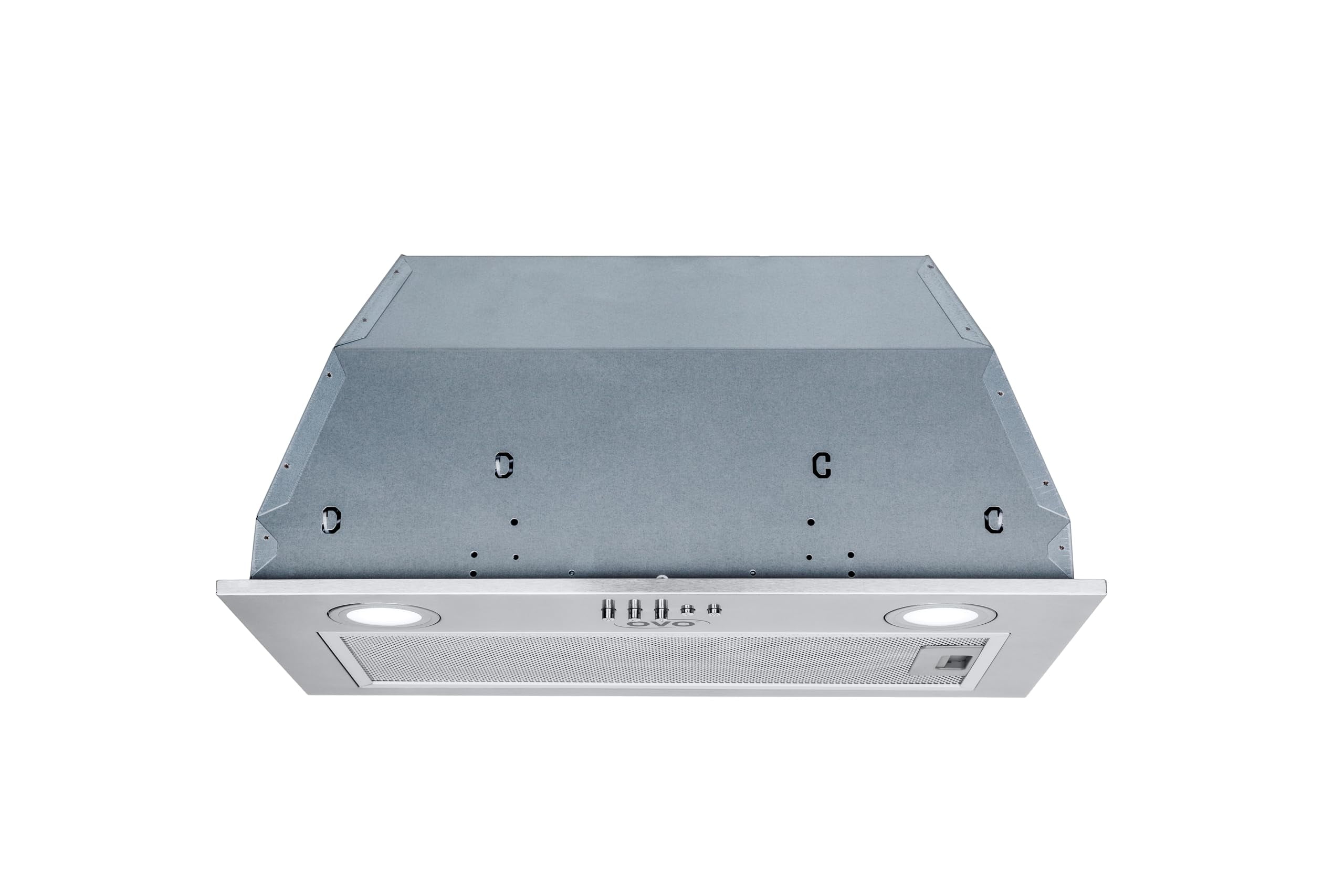 OVO 20 inch Built-In Range Hood Vent with 3-Speed Exhaust Fan, 280 CFM ...