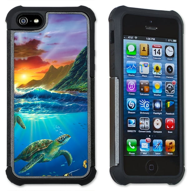 Sea Turtles - Maximum Protection Case / Cell Phone Cover with Cushioned ...