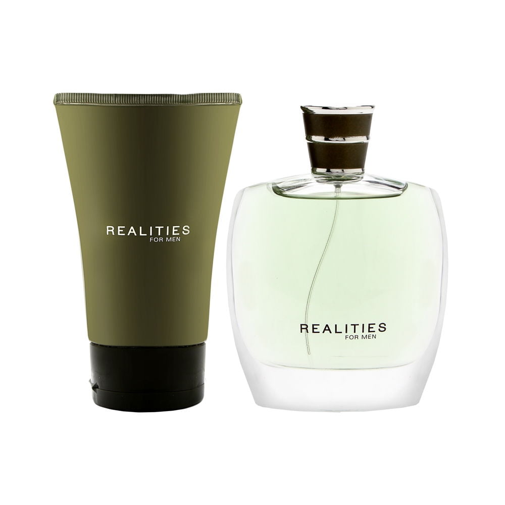 Realities by Realities Cosmetics for Men 2 Piece Set Includes: 3.4 oz ...