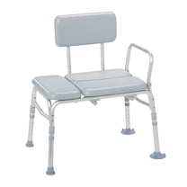 Drive Medical Splash Defense Transfer Bench with Guard Protection ...