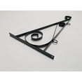 Hanging Metal Scroll Bracket - 36" Sign Holder - Walmart.com