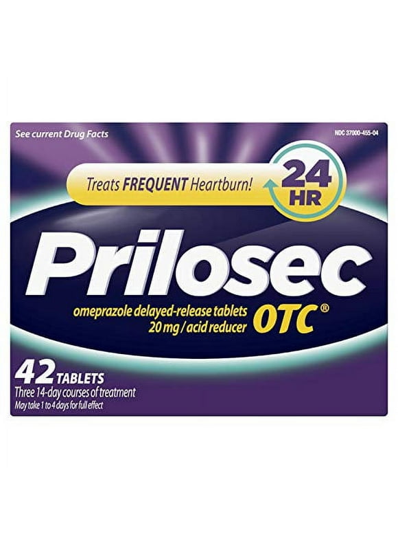 Omeprazole in Antacids and Heartburn Relief - Walmart.com