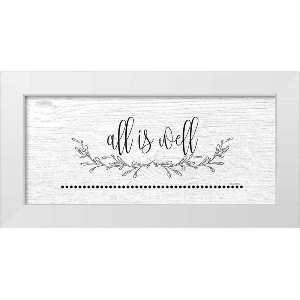 Murdock, Ramona 32x16 White Modern Wood Framed Museum Art Print Titled ...