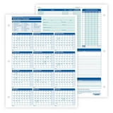 ComplyRight 2023-2024 Fiscal Attendance Calendar 50/Pack (A42005015 ...