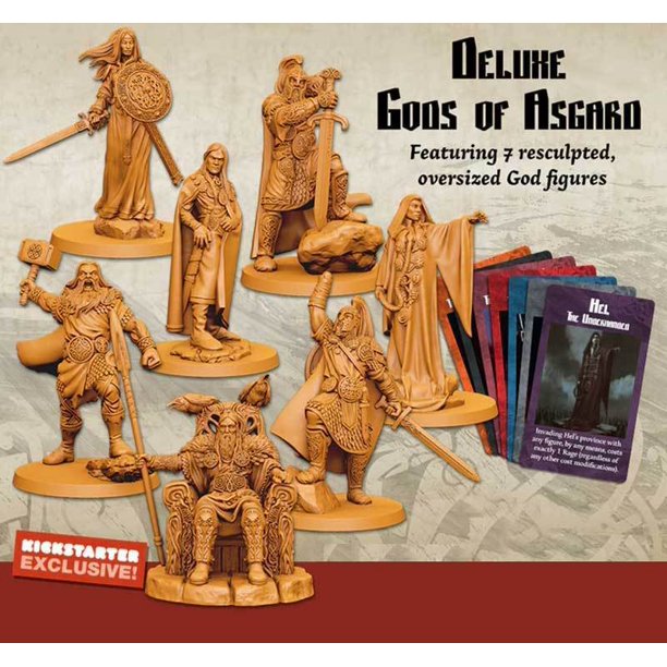 Blood Rage Deluxe gods of Asgard by CMoN Kickstarter exclusive ...