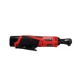 Milwaukee M18 1/2 in. Cordless Impact Wrench & M12 3/8 in. Ratchet ...
