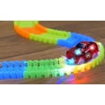 As Seen on TV Magic Tracks Glow in the Dark Flex Racetrack with 2 Race ...
