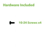 Navepoint AC Fan Kit For Server Rack Cabinet Computer Case 12 cm, 110V ...