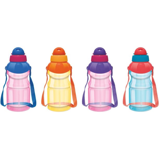 Pull Top Water Bottle