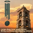 45" Large Wind Chimes for Outside, 6 Thick and Bold Aluminum Tubes ...