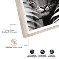 Tiger Jungle ZV Shadowbox Print Animal Art Prints by Notoriart, Blonde ...