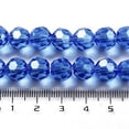 Electroplate Transparent Glass Beads Strands Faceted(32 Facets) Round ...