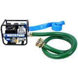 Semi Trash Pump 3 inch, 209cc 7HP Gas Powered Full Trash Water Pump ...