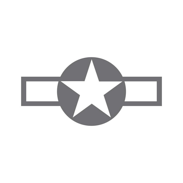 USAF WWII Aircraft Insignia Sticker Decal Die Cut - Self Adhesive Vinyl ...
