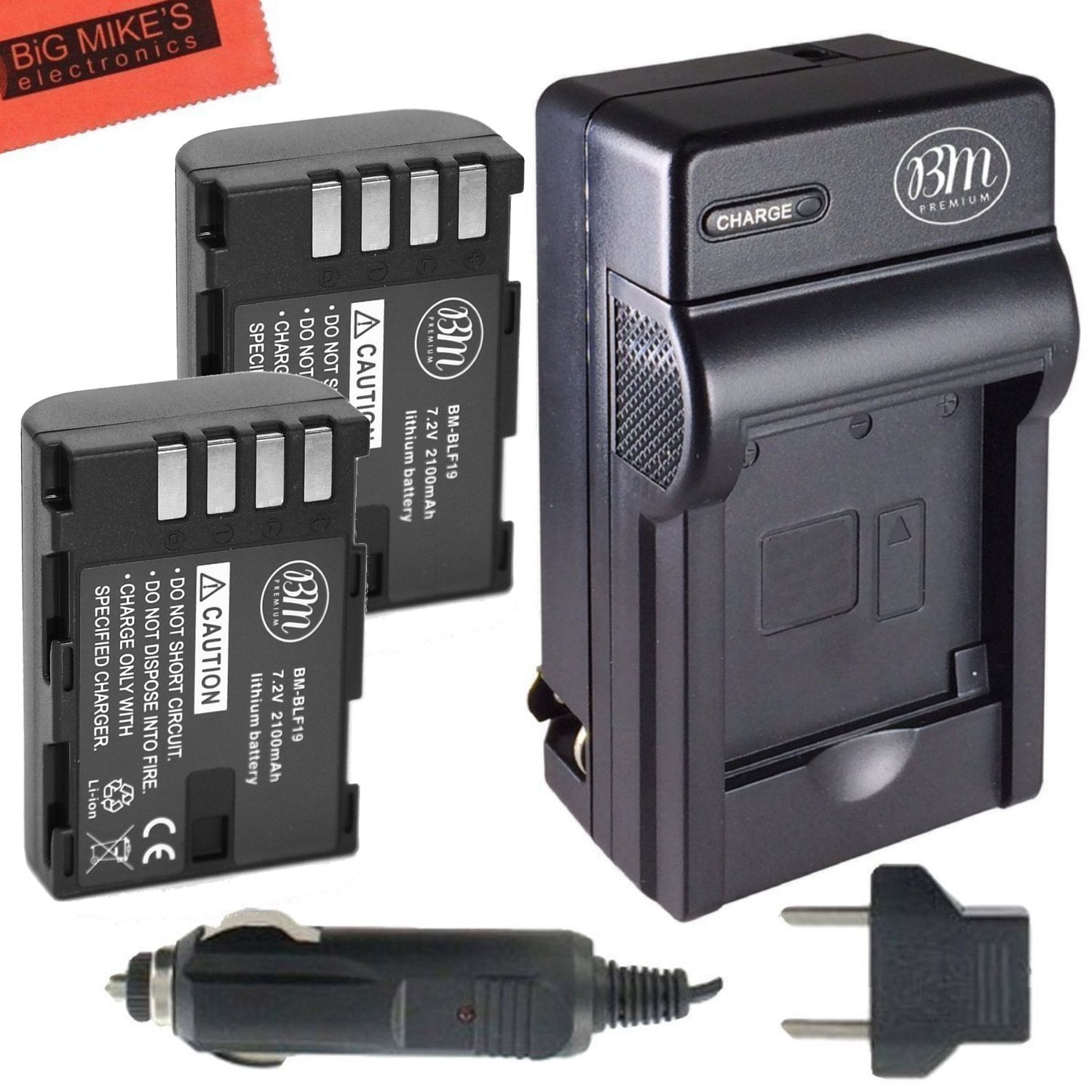 BM Premium 2-Pack of DMW-BLF19, DMW-BLF19e, DMW-BLF19PP Batteries and ... BM Premium 2-Pack of DMW-BLF19, DMW-BLF19e, DMW-BLF19PP Batteries and ...