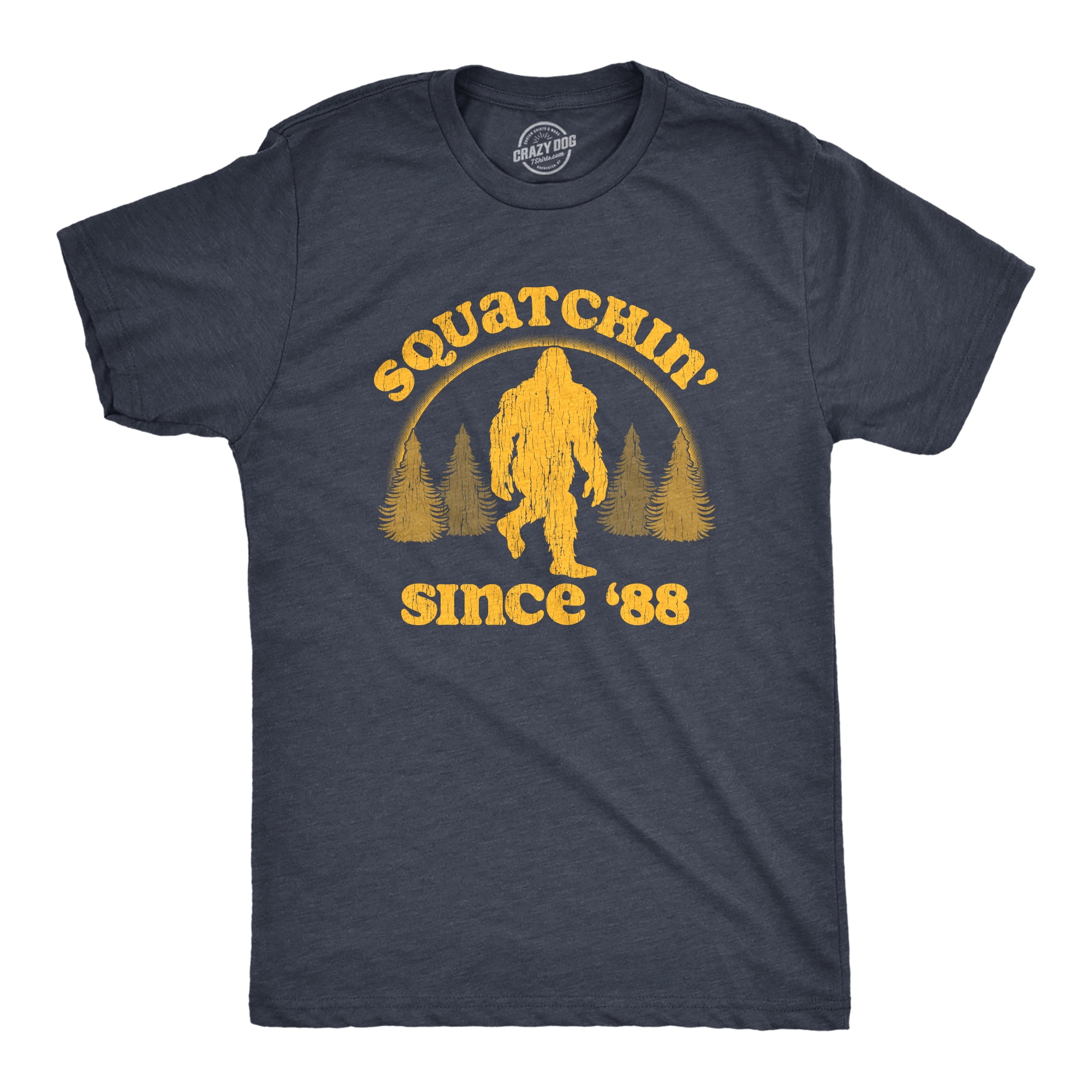 Click here for Crazy Dog T-Shirts Mens Squatchin Since 88 T Shirt... prices