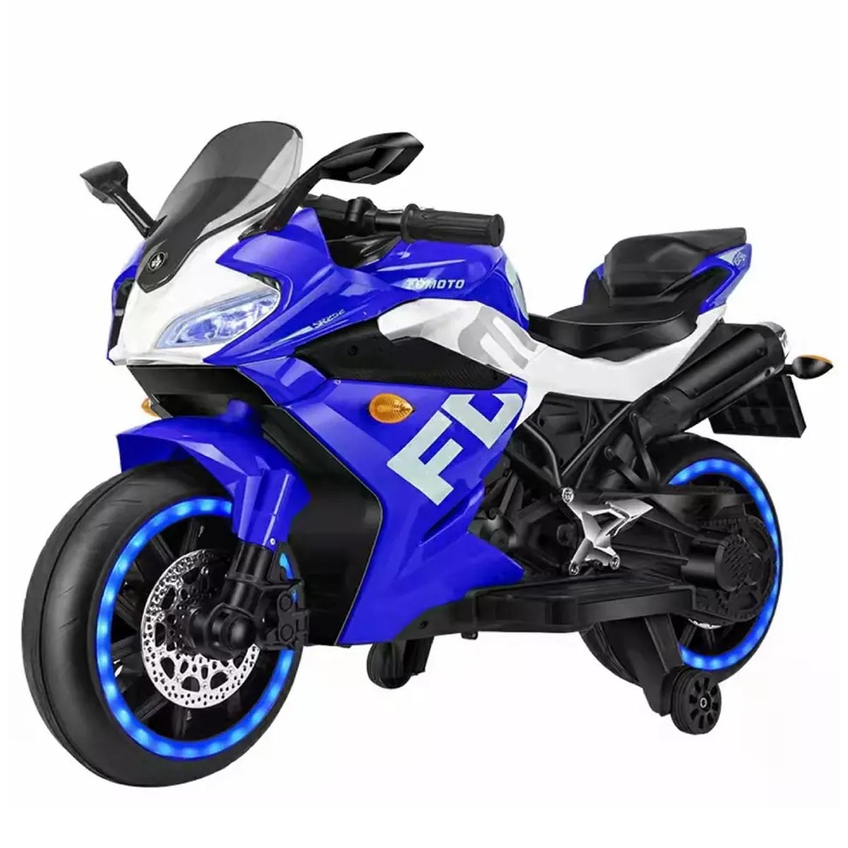 Montable Electrico Moto Le Monde Force Azul 12v | Bodega Aurrera en línea