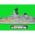 Trumpeter 5701 US Battleship Iowa 1984 1/700 Scale Plastic Model Kit ...