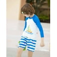 weVSwe Boys Rashguard and Swim Trunks Set -UPF 50+ Swimwear 2-10 T ...