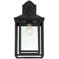 John Timberland Califa Mission Outdoor Wall Light Fixture Black Metal ...