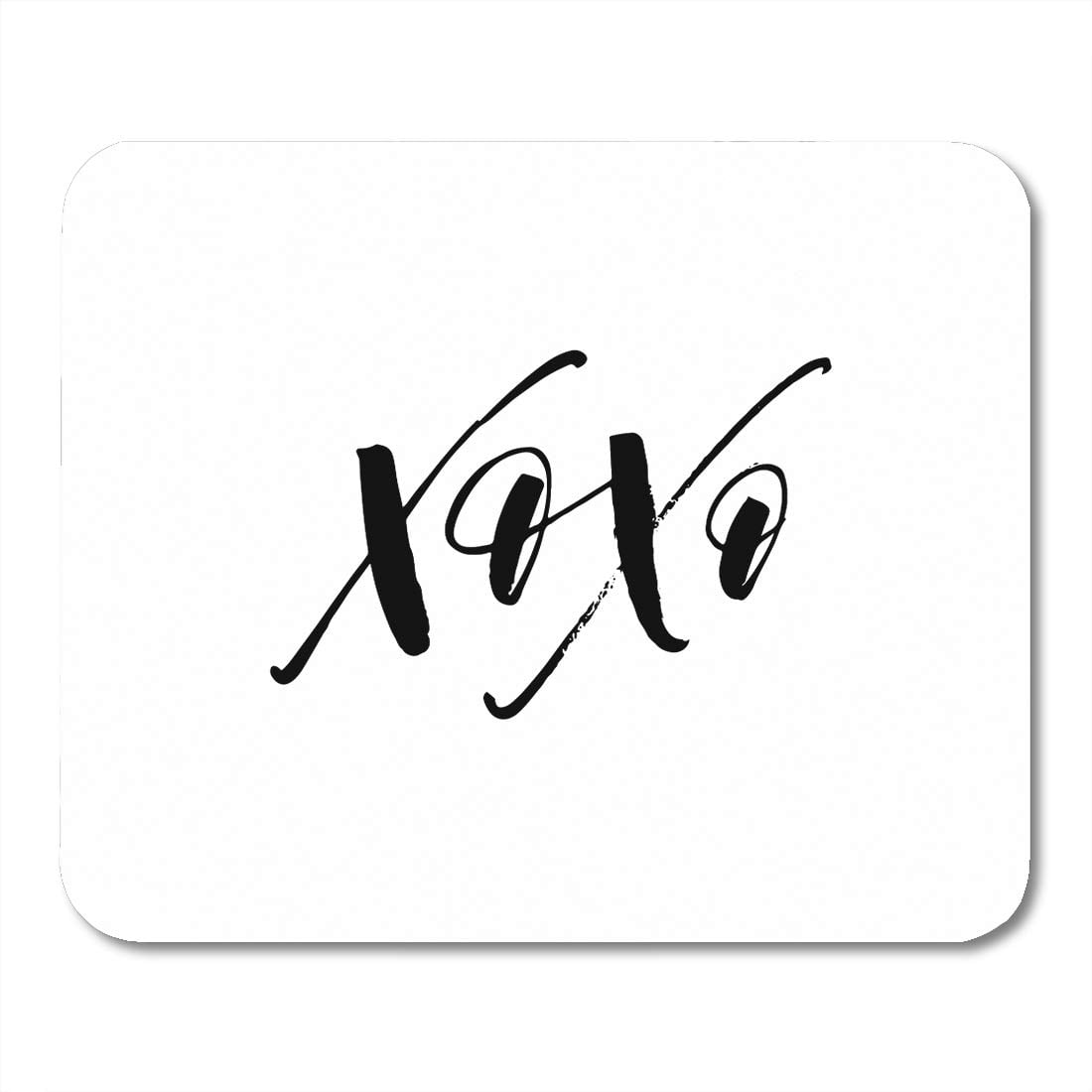 SIDONKU XOXO Xo Phrases for Valentine Day Ink Modern Brush Cursive ...