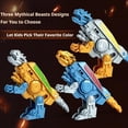 Finger-Pointing Dinosaur, Mechanical Finger-Pointing Transforming Tank ...