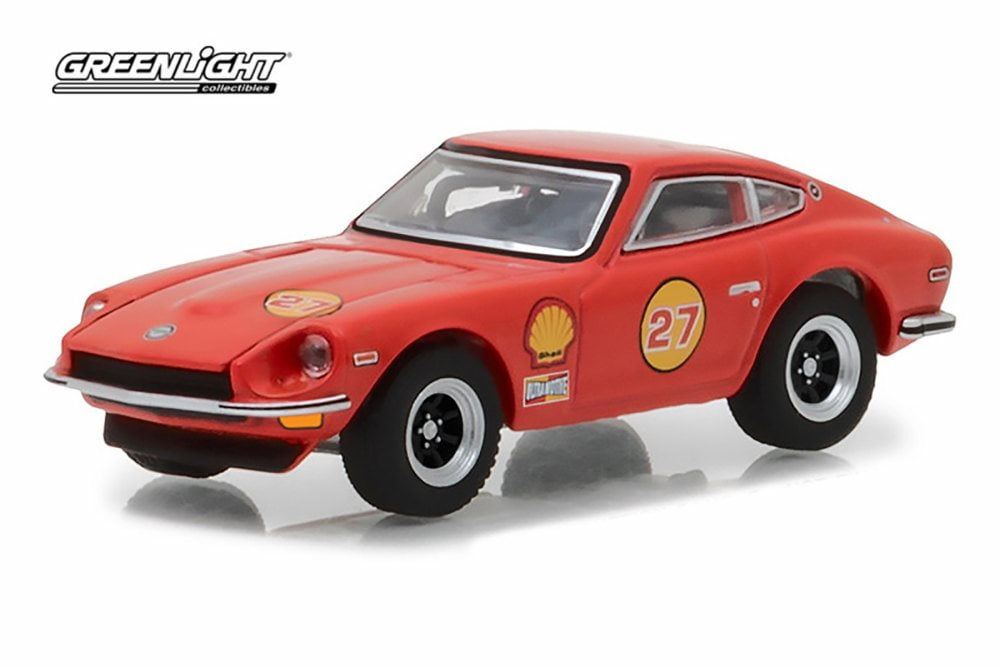 1971 Datsun 240Z Shell Oil, Red - Greenlight 41040/48 - 1/64 Scale ...