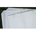 Harpster Tarps 8' x 10' Heavy Duty White 6 oz. Poly Tarp 12 Mil ...