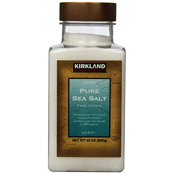 Kirkland Signature Pure Sea Salt, 30 Ounce - Walmart.com