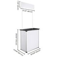 InstaHibit Popup Promotional Counter Table Booth Portable Demo Display ...