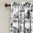 Lush Decor French Country Toile Room Darkening 95" x 52" + 2" Header ...