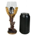 Fantasy Netherworld Fire Dragon Flame Blade Sword Glass Wine Goblet ...
