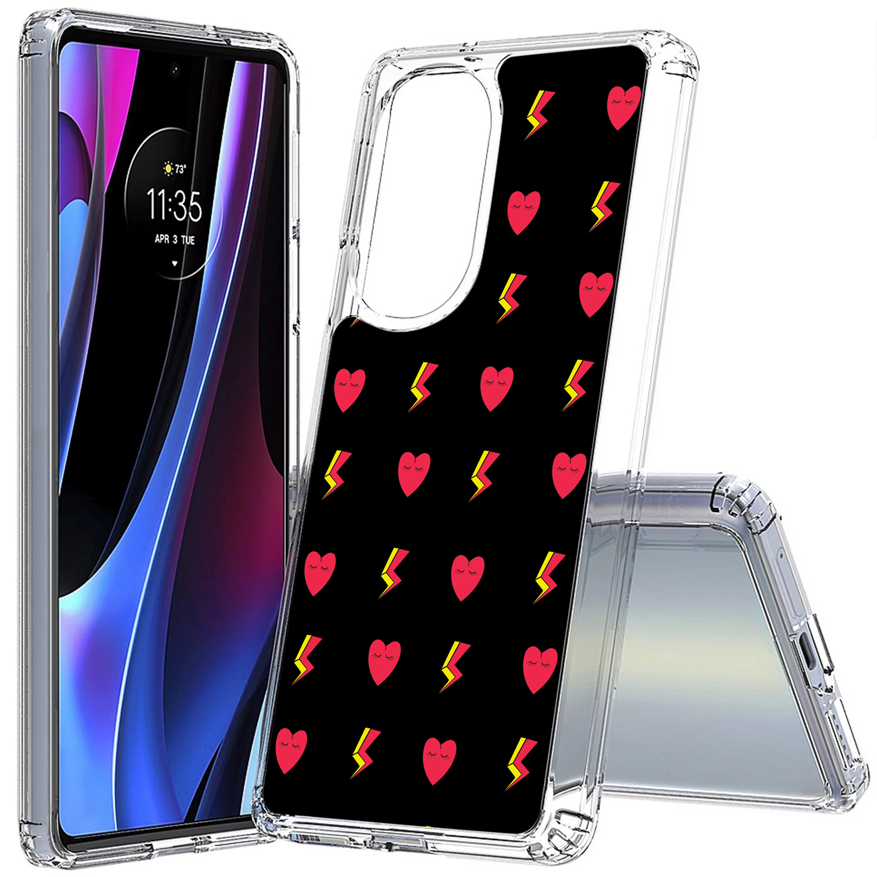 TalkingCase Slim Phone Case Compatible for Motorola Edge Plus 5G UW 2022/ Edge+ 2022/ Edge 30 ...