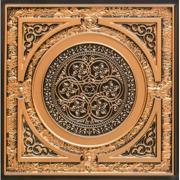 201-Sunset Boulevard 2 ft. x 2 ft. PVC Glue-up or Lay in Ceiling Tile ...