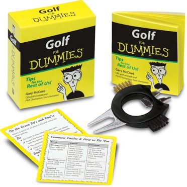 For Dummies Golf for Dummies, (Paperback) - Walmart.com