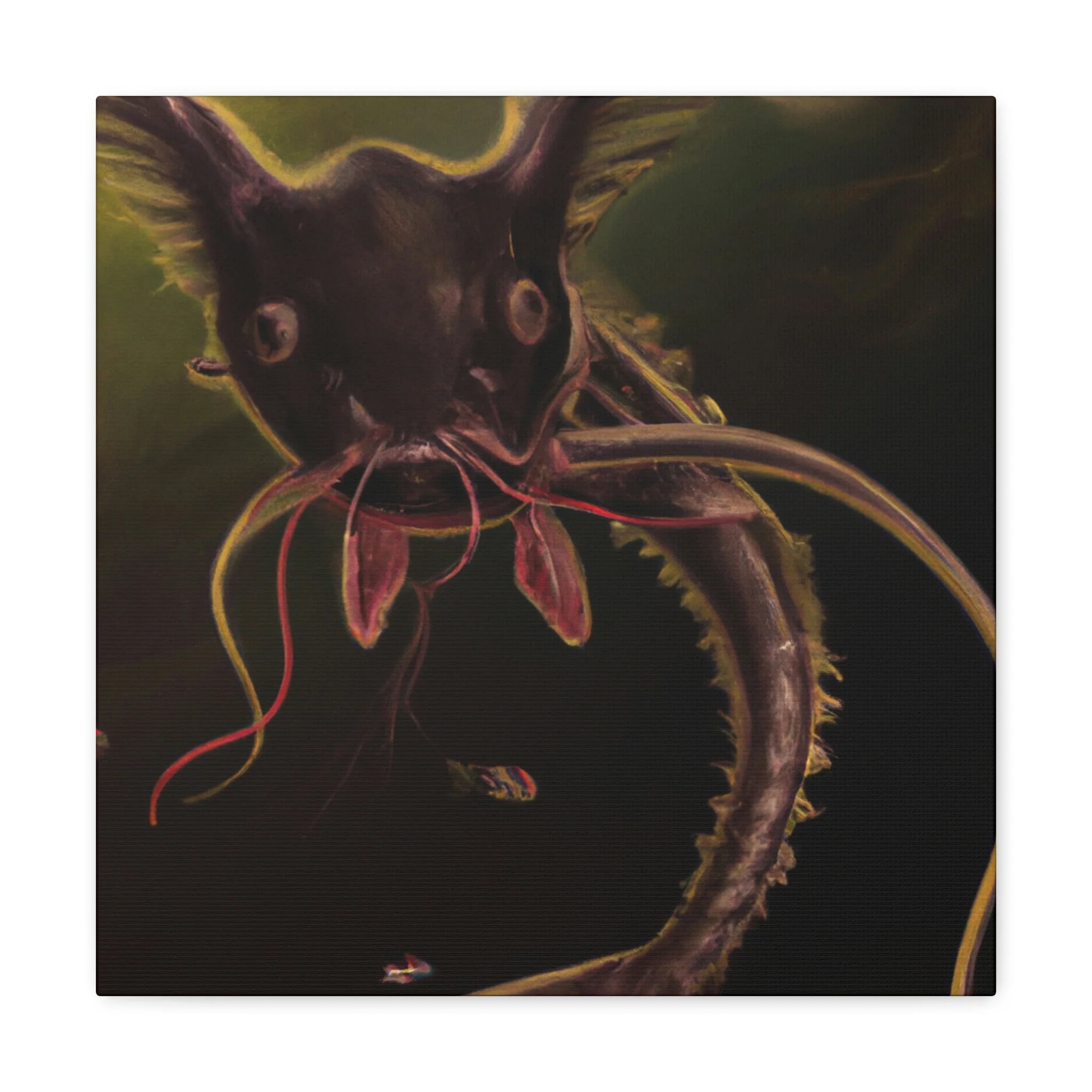 Corydoras Catfish Glowing - Canvas - Walmart.com