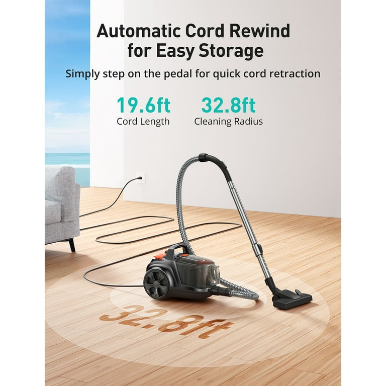 Canister Vacuum Cleaners