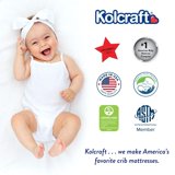 Kolcraft Pediatric 800 Extra Firm Baby Crib & Toddler Mattress, 80 Coil ...