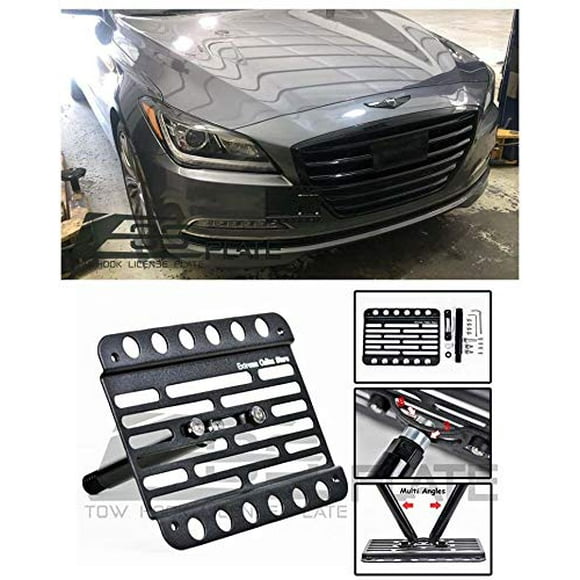 Front License Plate Installation