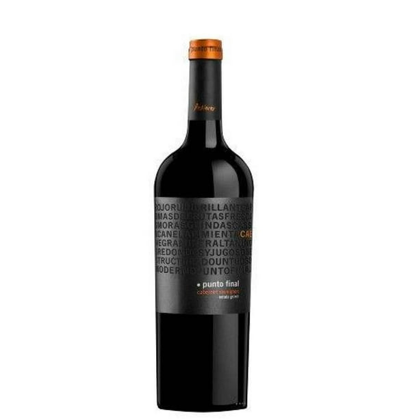 Caja de 6 Vino Tinto Punto Final Reserva Cabernet Sauvignon 750 ml Punto Final Reserva Cabernet ...