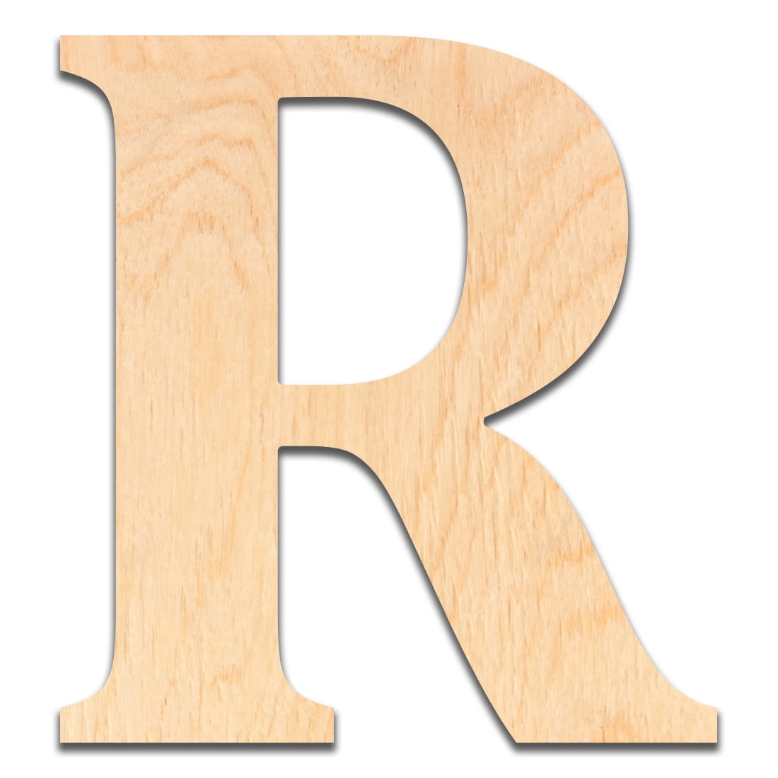4 Inch Wooden Letter R Ready for Painting or Decorating - Walmart.com