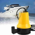 Water Pump Clean Clear Dirty Pool Pond Flood Kit Marine Boat Automatic ...