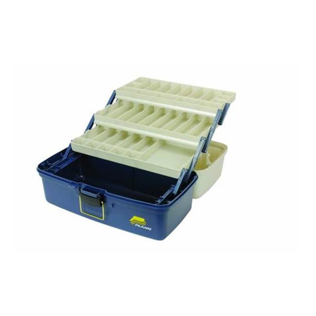 Plano PLA-613306 Plano XL 3 Tray Tackle Box - Walmart.com